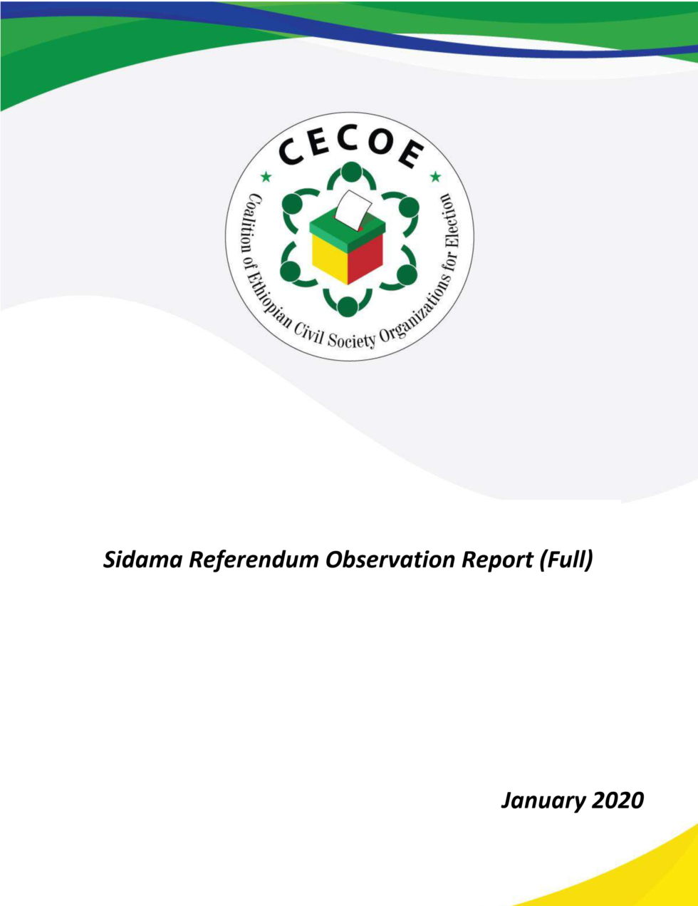 Sidama Referendum Observation Report | CECOE